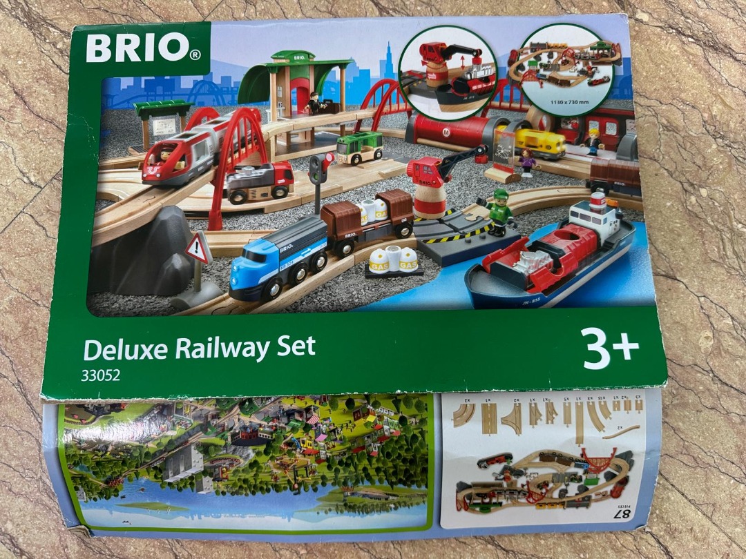 Brio 33052 Deluxe Railway Set, Hobbies & Toys, Toys & Games on Carousell
