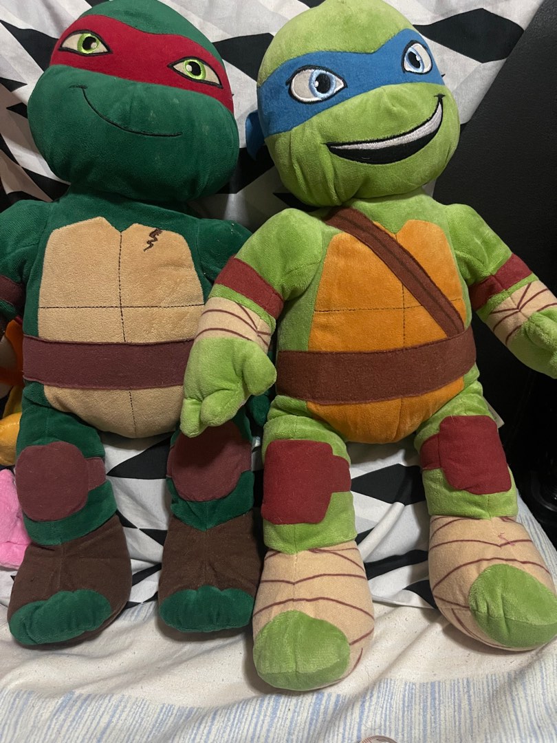 Build a Bear Teenage Mutant Ninja Turtles plushed toy, Hobbies & Toys ...