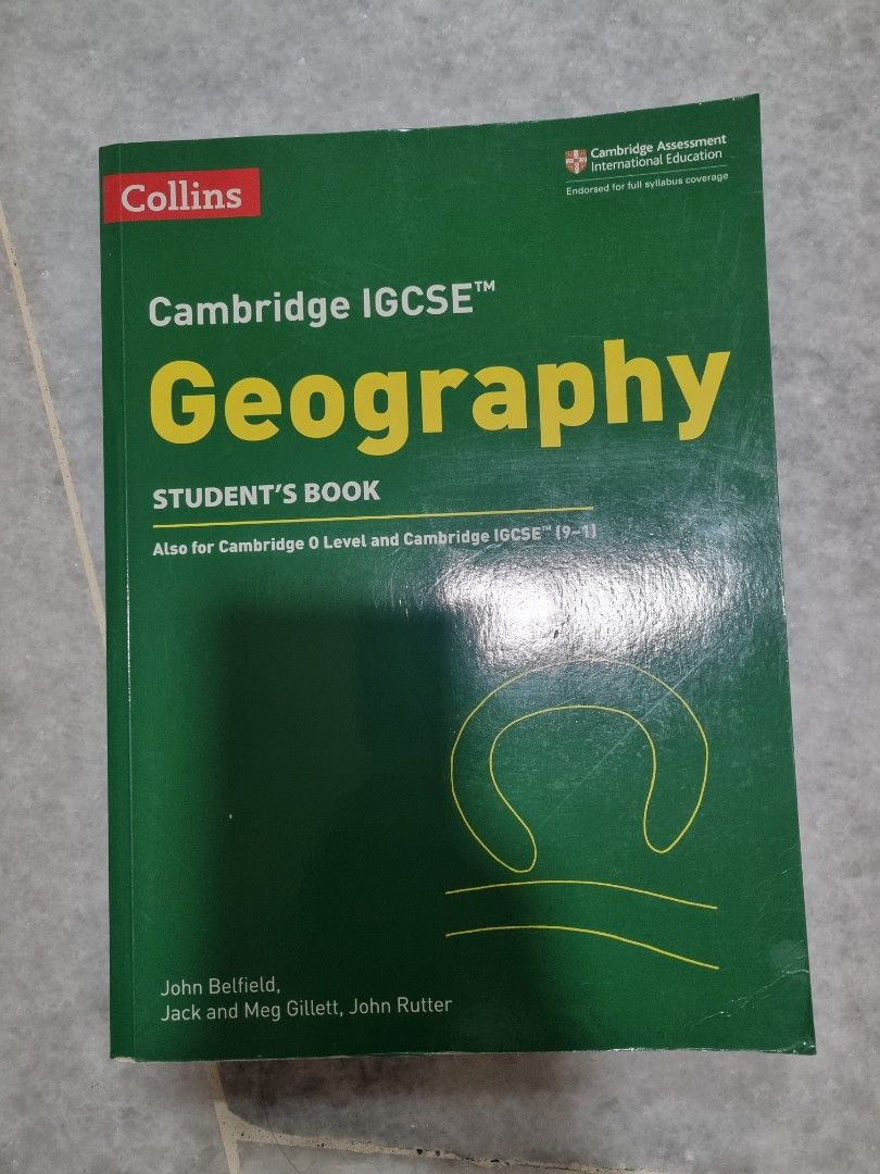 Cambridge IGCSE Geography Student's Book - John Belfield ...