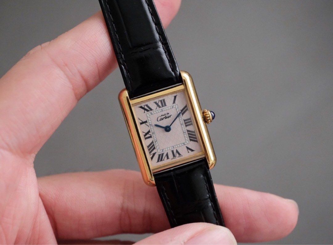 (RESERVED) Cartier Tank 2004 Full Set Serviced, Luxury, Watches on ...