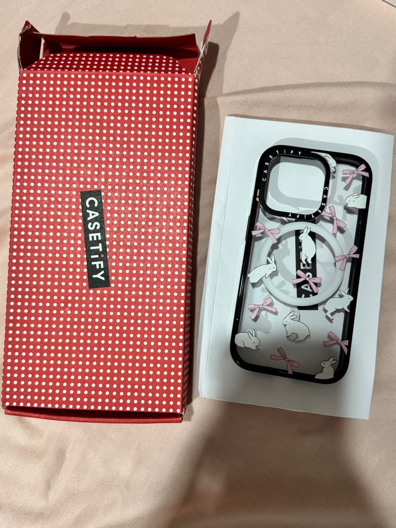 Casetify Rabbit Ribbon for iPhone 15 Pro, Mobile Phones & Gadgets ...