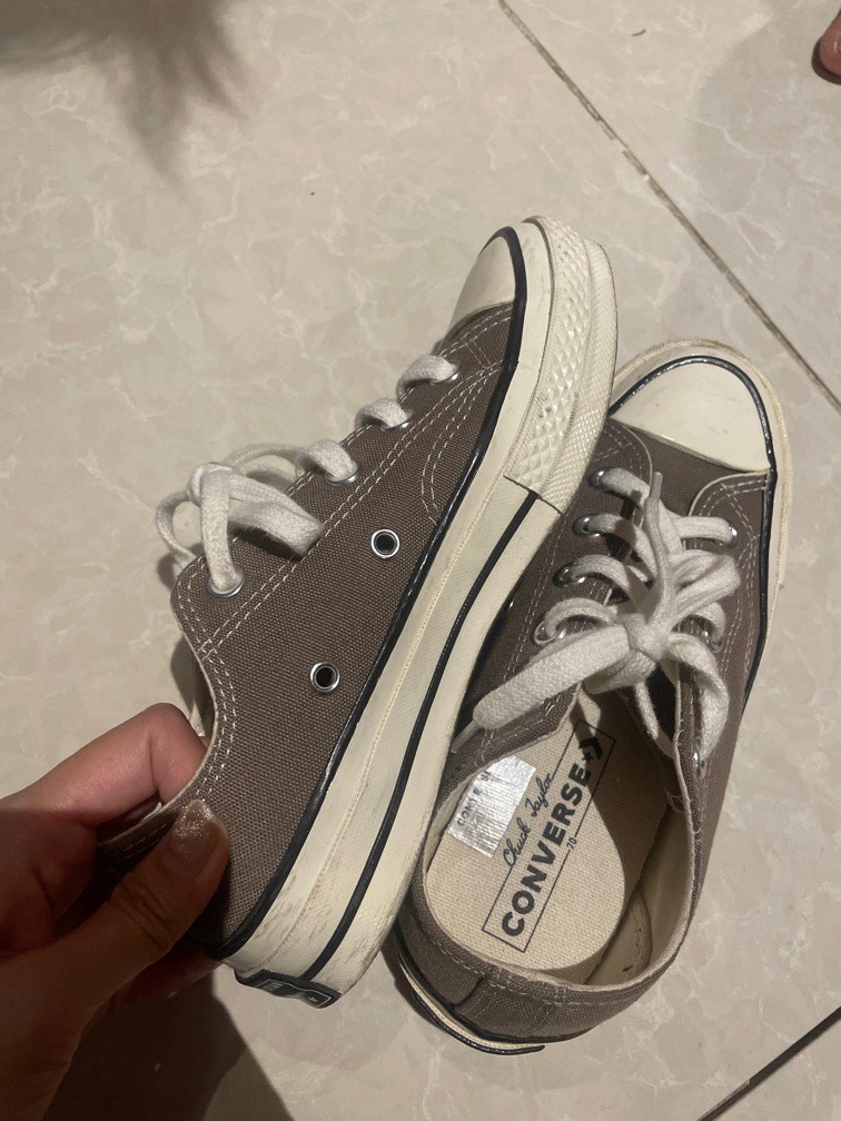 Chuck taylor 70s - converse warna coklat, Fesyen Wanita, Sepatu di ...