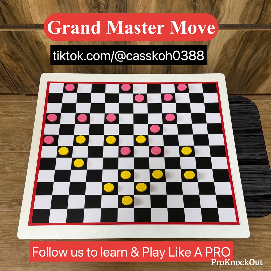 CK-8013R12Y Grand Master Move by Cass Koh on Singaporean Checkers ...