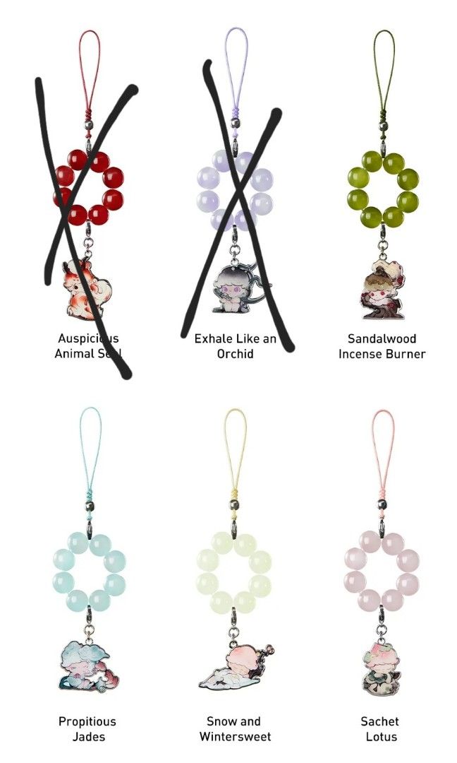 (Confirmed Design) DIMOO Stories in the Cup Series-Beaded Pendant Blind ...