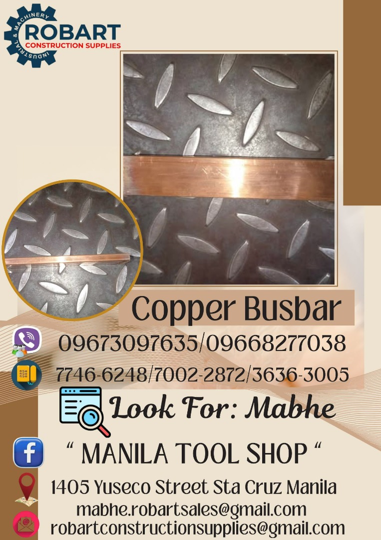 Copper Busbar, Furniture & Home Living, Cleaning & Homecare Supplies ...