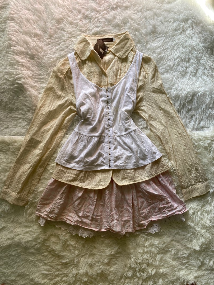 coquette set, Women's Fashion, Dresses & Sets, Sets or Coordinates on ...