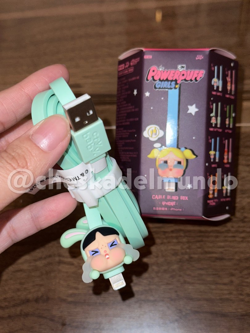 Cry Baby Crybaby Powerpuff Girls Cable Cord Blind Box (iPhone) - Crying ...