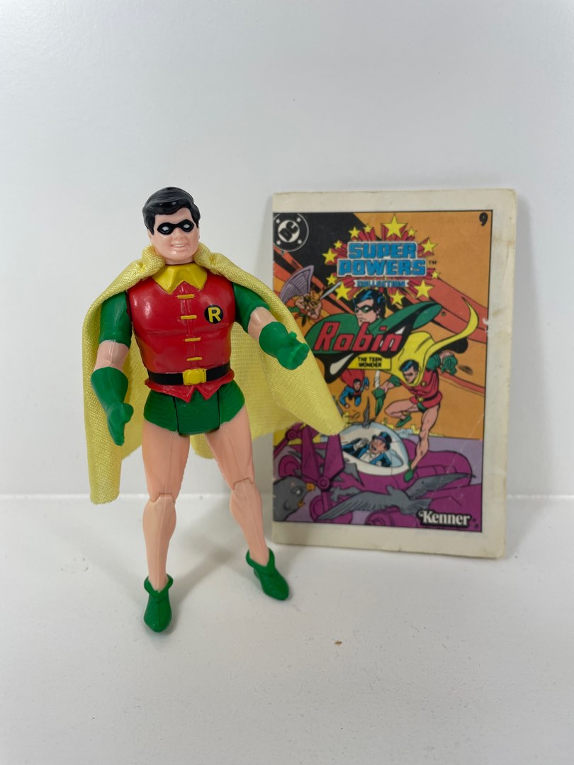 Dc Superpowers Vintage Kenner 1984 Robin Action Figure great condition ...