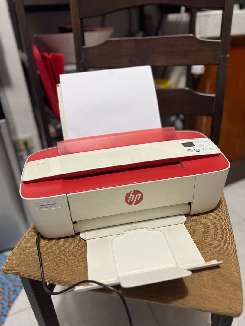 [Defective] HP Deskjet Ink Advantage 3777, Computers & Tech, Printers ...