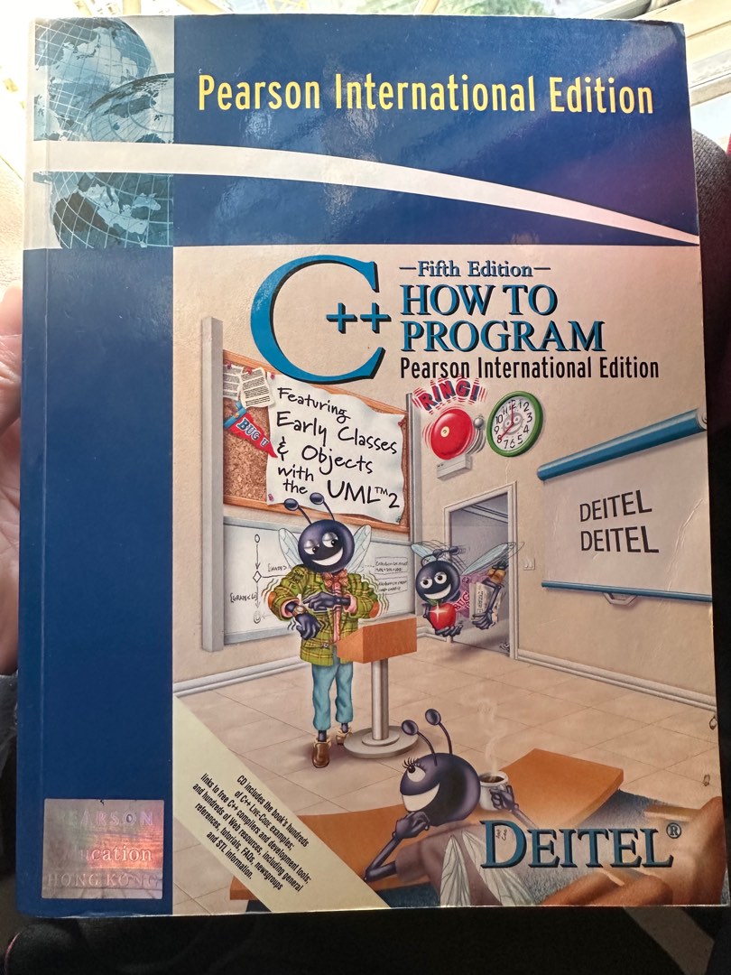 DEITEL C++ How to program, 興趣及遊戲, 書本 & 文具, 教科書 - Carousell