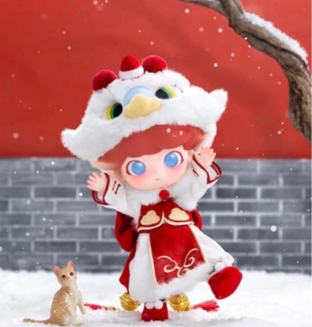 Dimoo lion dance, Hobbies & Toys, Toys & Games on Carousell