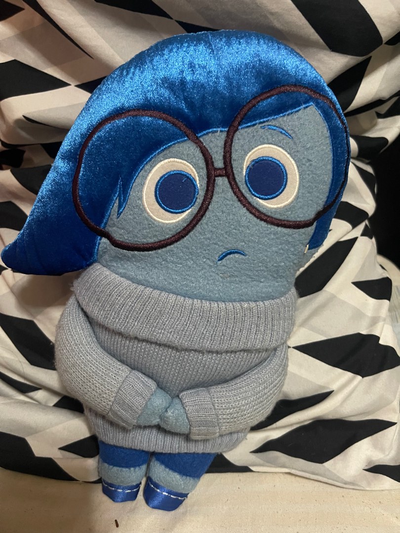 Disney Pixar Inside Out Sadness Plushed toy 12”, Hobbies & Toys, Toys ...