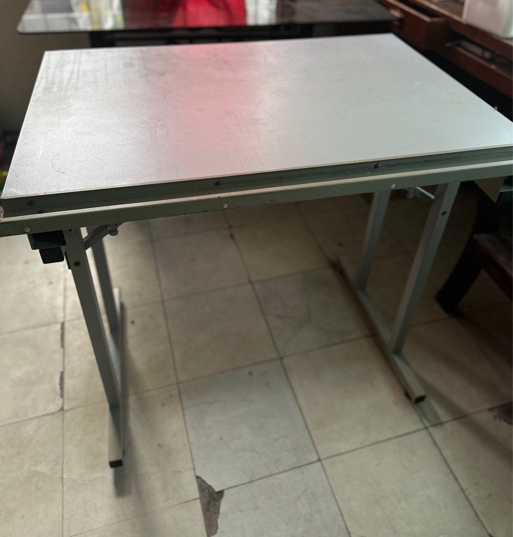 Drafting table ( metal ) for architectural courses, Furniture & Home ...