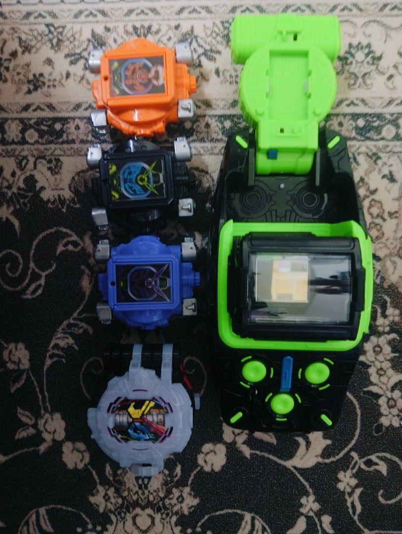 DX Woz Driver & 3 Miraiwatch and 1 Trinity Watch, Hobbies & Toys, Toys ...