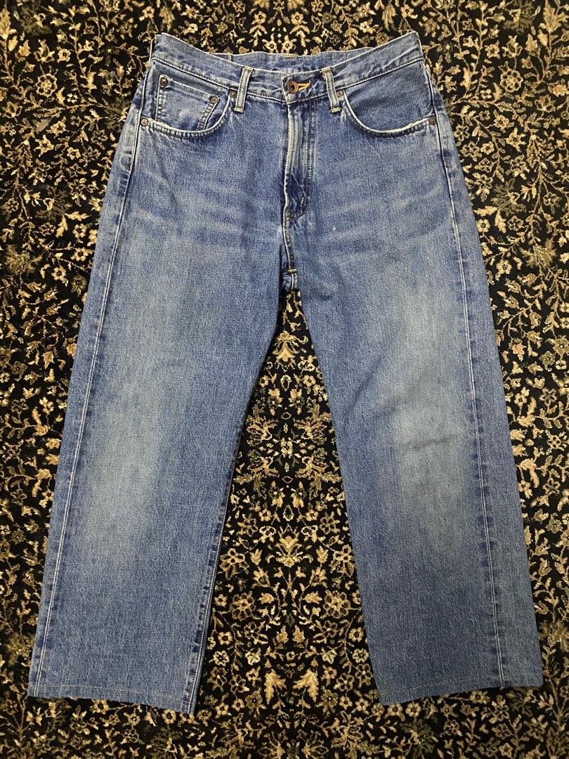 Edwin 505x Selvedge Orange Tab, Men's Fashion, Bottoms, Jeans on Carousell