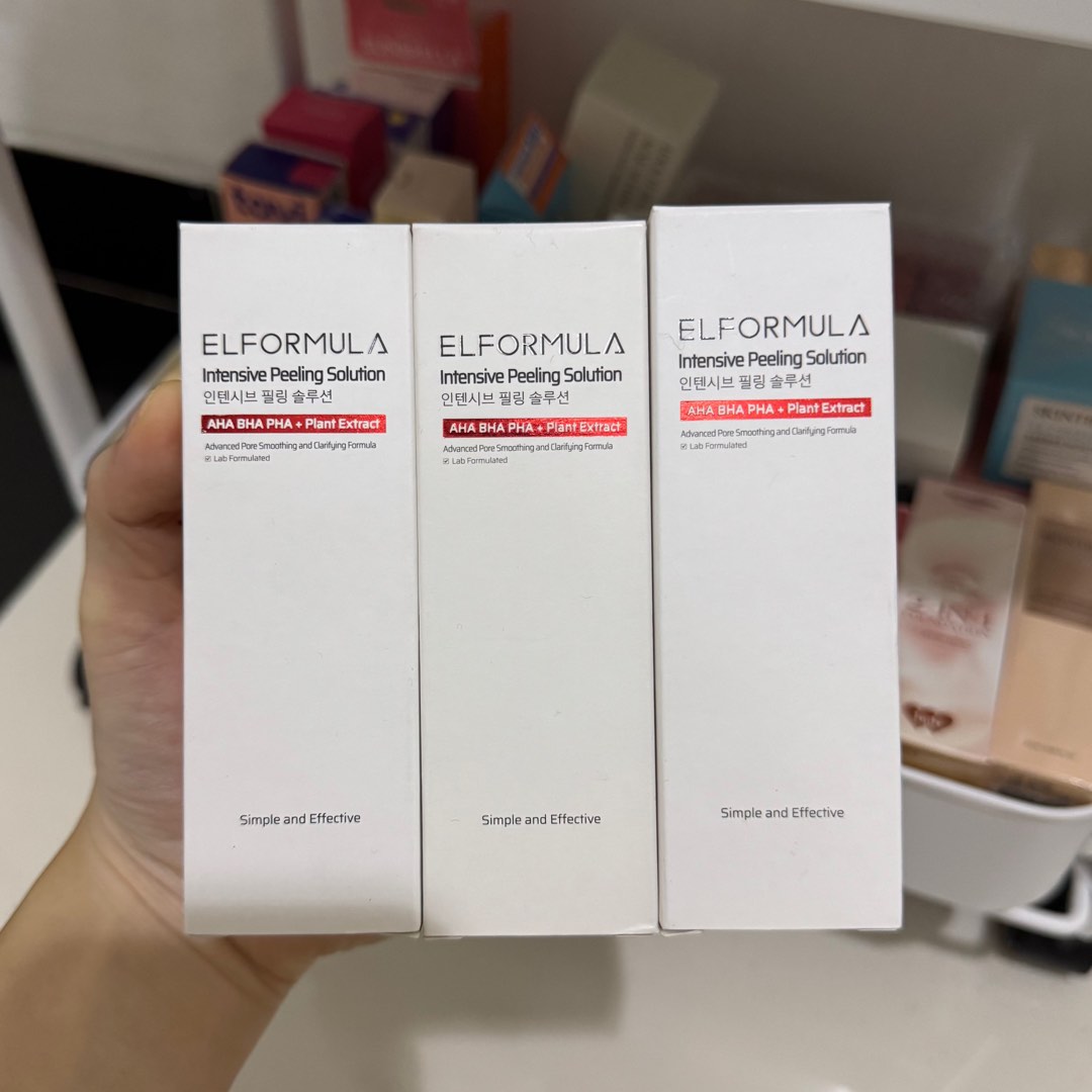 Elformula Peeling Solution Serum, Kesehatan & Kecantikan, Kulit, Sabun ...