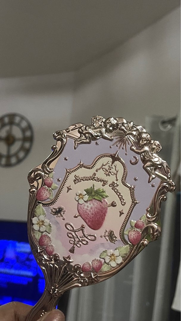 Flower knows mirror | rococo strawberry, Furniture & Home Living, Home ...