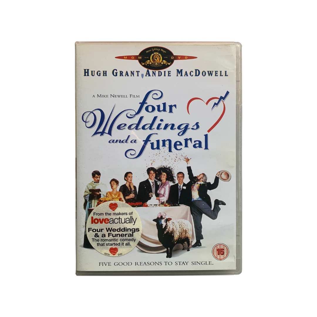 Four Weddings and a Funeral (DVD), Hobbies & Toys, Music & Media, CDs ...