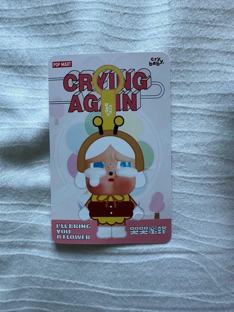 Funclaw Popmart I’ll Bring you a Flower Crying Baby Crying Again zodiac ...