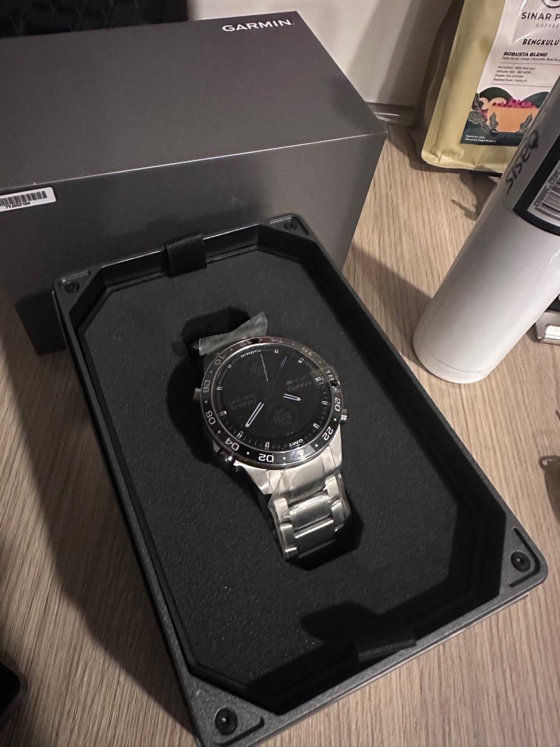 GARMIN MARC GEN 2 (Titanium), Men's Fashion, Watches & Accessories ...