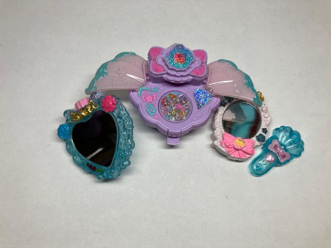 Glitter Force Pretty Cure PRECURE Princess Mermaid Aqua Pact Mirror Toy ...