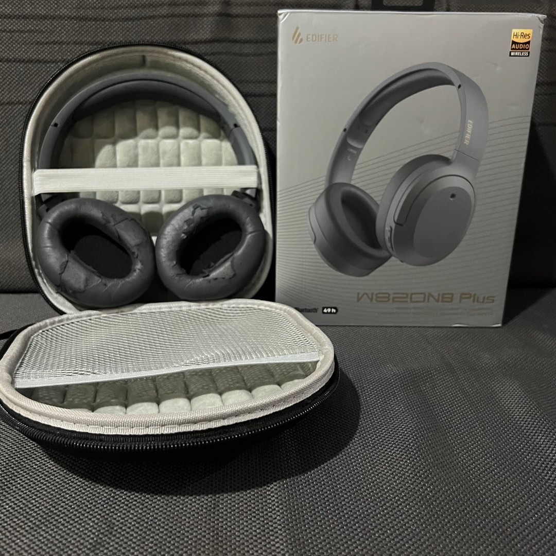 grey edifier w820nb plus, Audio, Headphones & Headsets on Carousell