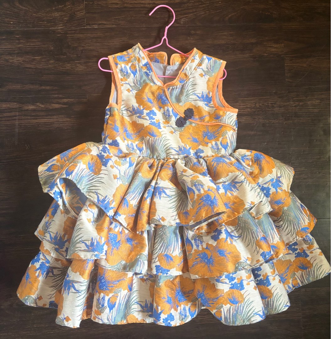 Hailey & Co Chinese Cheongsam Dress, Babies & Kids, Babies & Kids ...
