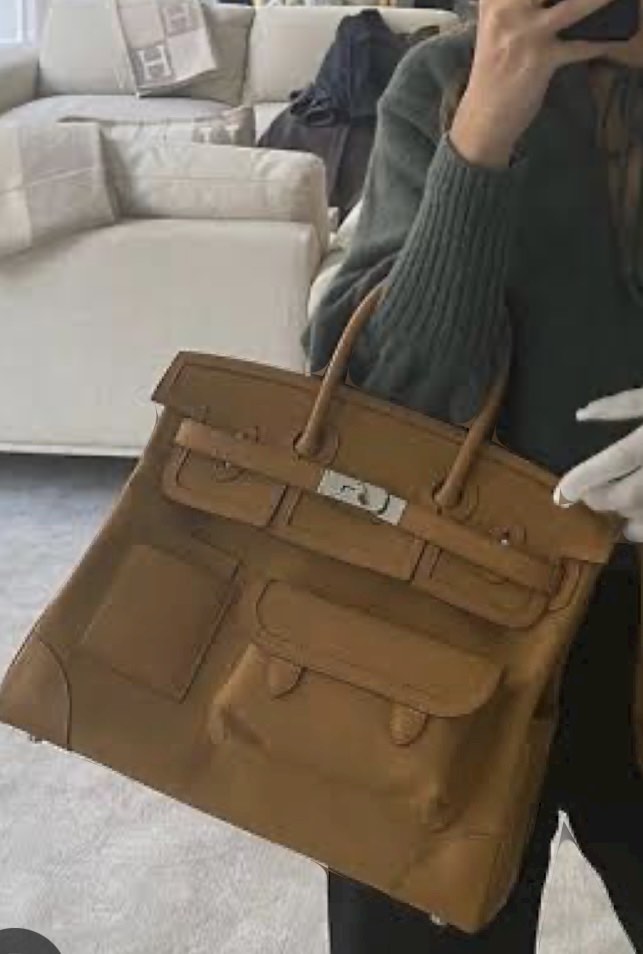 Hermes Birkin Sesame Cargo 35cm, Luxury, Bags & Wallets on Carousell