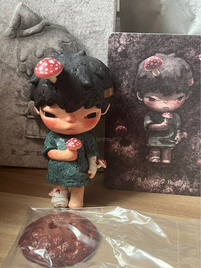 Hirono Reshape Pop Mart Parasite Mushroom, Hobbies & Toys, Toys & Games ...