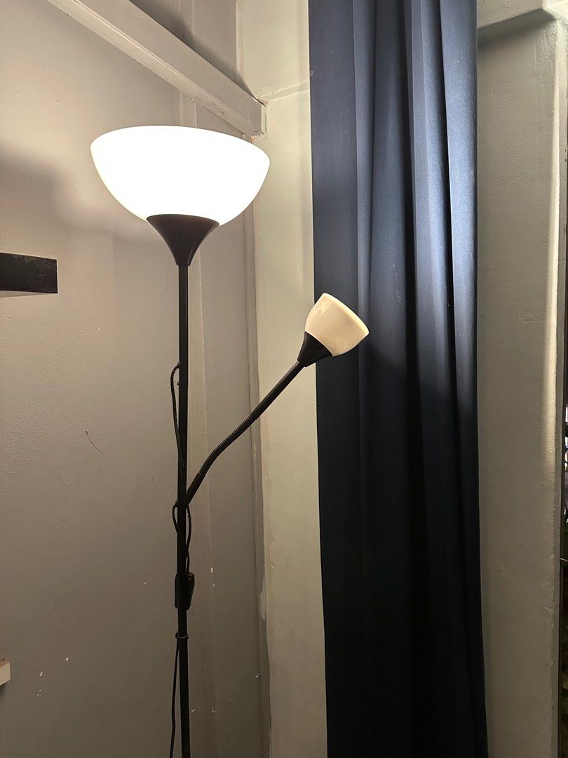 IKEA Double Lights Cozy Living Room Bedroom Reading Light Uplifter ...