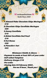 Kuih Raya 2025, Food & Drinks, Homemade Bakes on Carousell