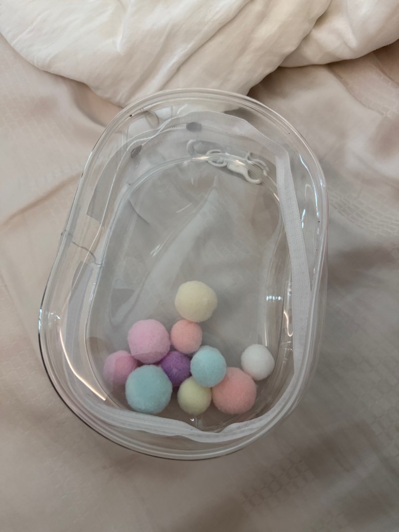 popmart Labubu Skullpanda dimoo Transparent Bag Pouch (Can fit V2 ...