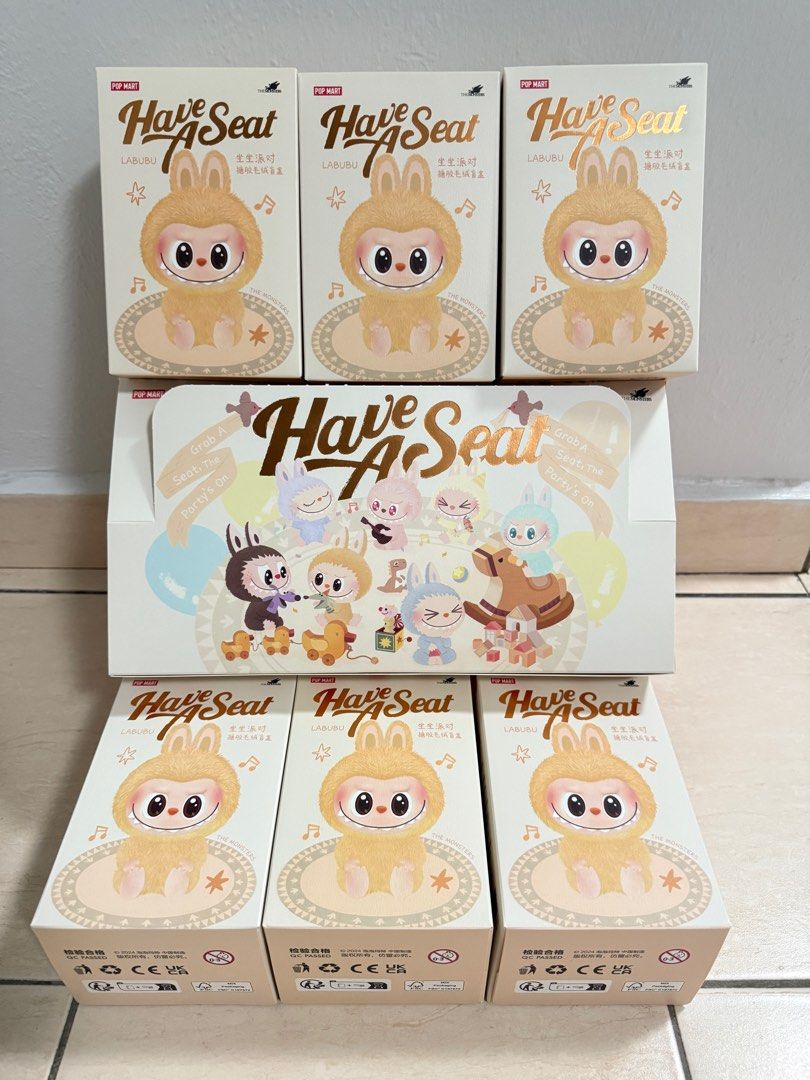 Labubu V2 - New Sealed Box - Baba Dada Ququ Sisi Hehe Zizi, Hobbies ...