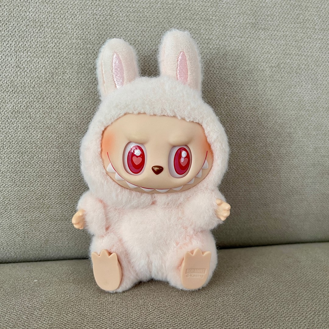 Authentic Labubu V2 Dada (Pink), Hobbies & Toys, Toys & Games on Carousell