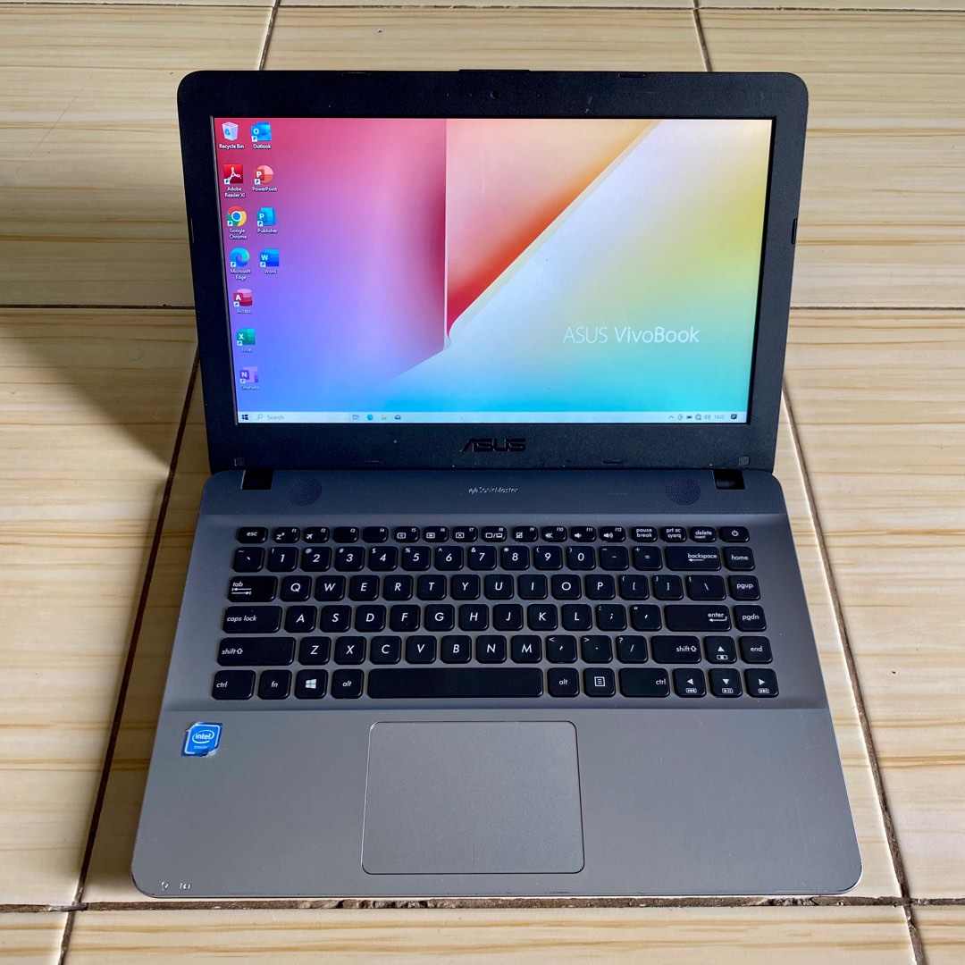 LAPTOP ASUS VIVOBOOK X441M INTEL CELERON N4000 RAM 4GB HDD 500GB, Elektronik, Komputer, Laptop ...