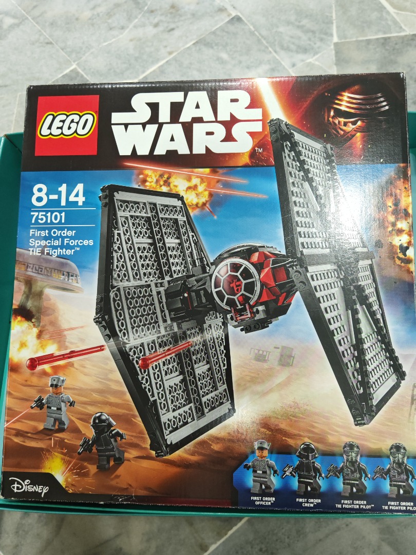 LEGO 75101 First Order Special Forces TIE Fighter, Hobbies & Toys, Toys ...