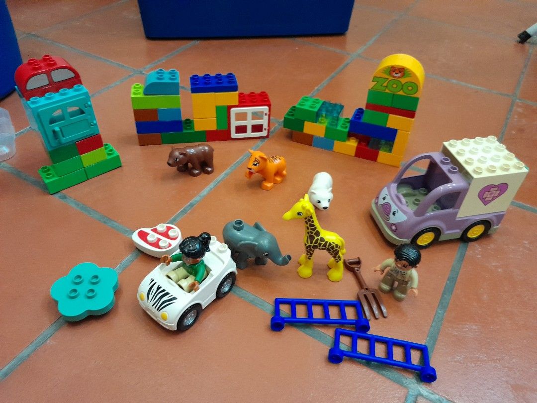 Lego Duplo Zoo Set, Hobbies & Toys, Toys & Games on Carousell