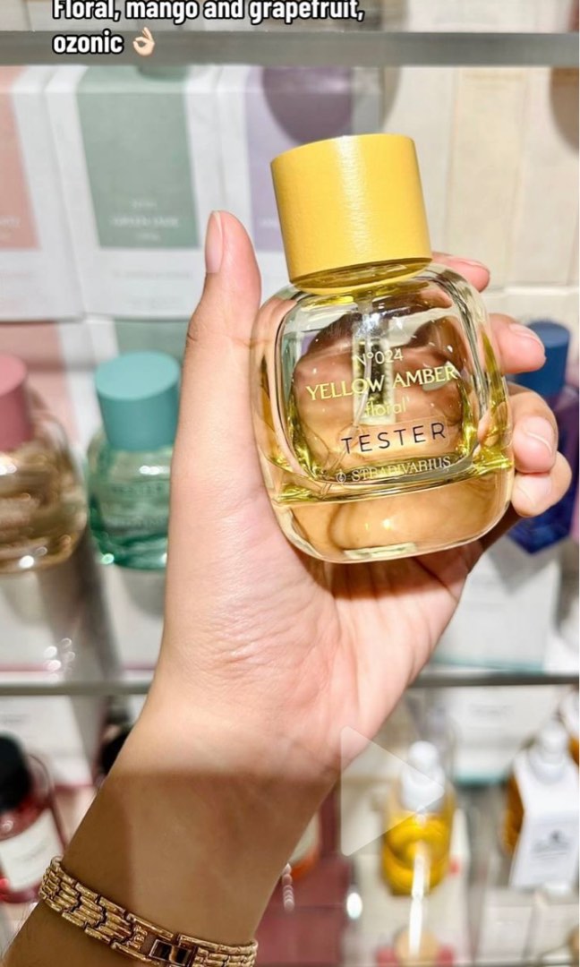 LF: Stradivarius Yellow Amber Floral Perfume (No. 024), Beauty ...