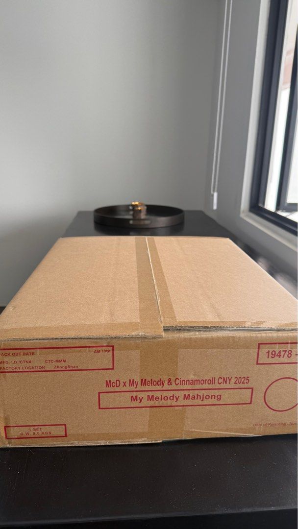 MacDonalds x My Melody CNY 2025 Mahjong Set, Hobbies & Toys, Toys ...