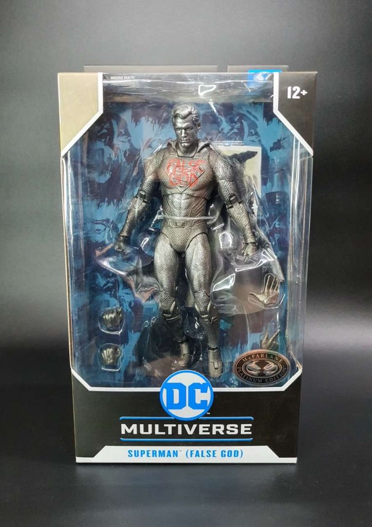 McFarlane DC Multiverse - Superman False God BvS (Batman v Superman: Dawn of Justice) - Platinum ...