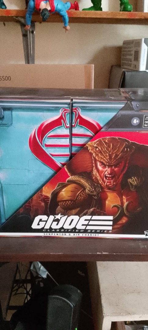 GI JOE Classified Serpentor (MISB) with brown box, Hobbies & Toys, Toys ...