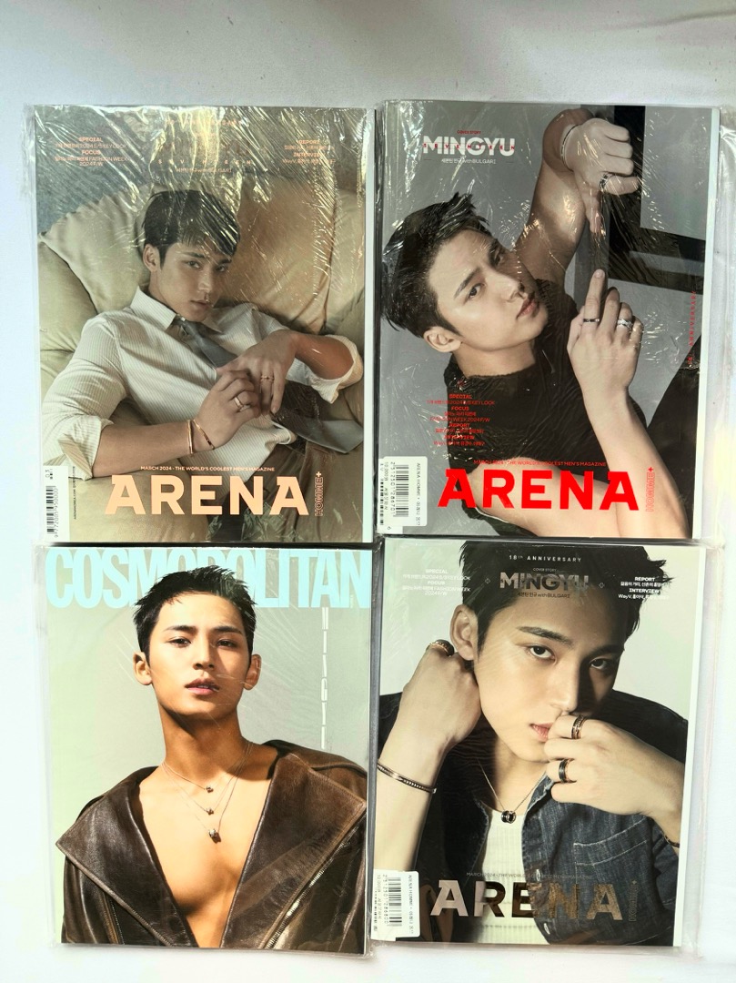 Mingyu Arena Magazine, Hobbies & Toys, Books & Magazines, Magazines on ...