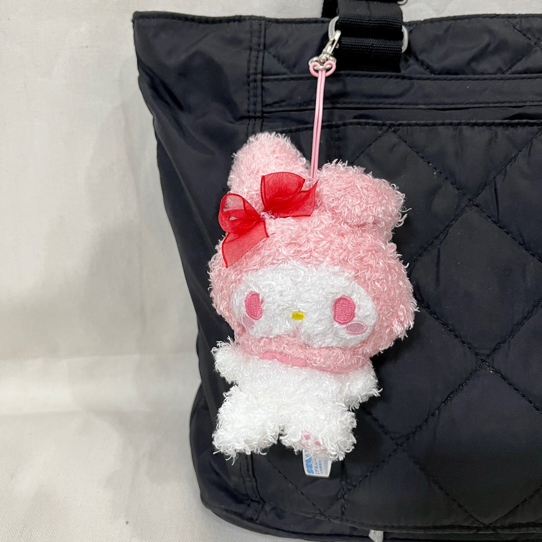 My Melody Sanrio Pink Cotton Candy Series (Mabalbon) Plush Charm ...