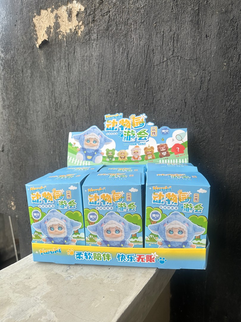NEW - Nooki Zoo Tour Blind Box, Toys & Collectibles, Mainan di Carousell
