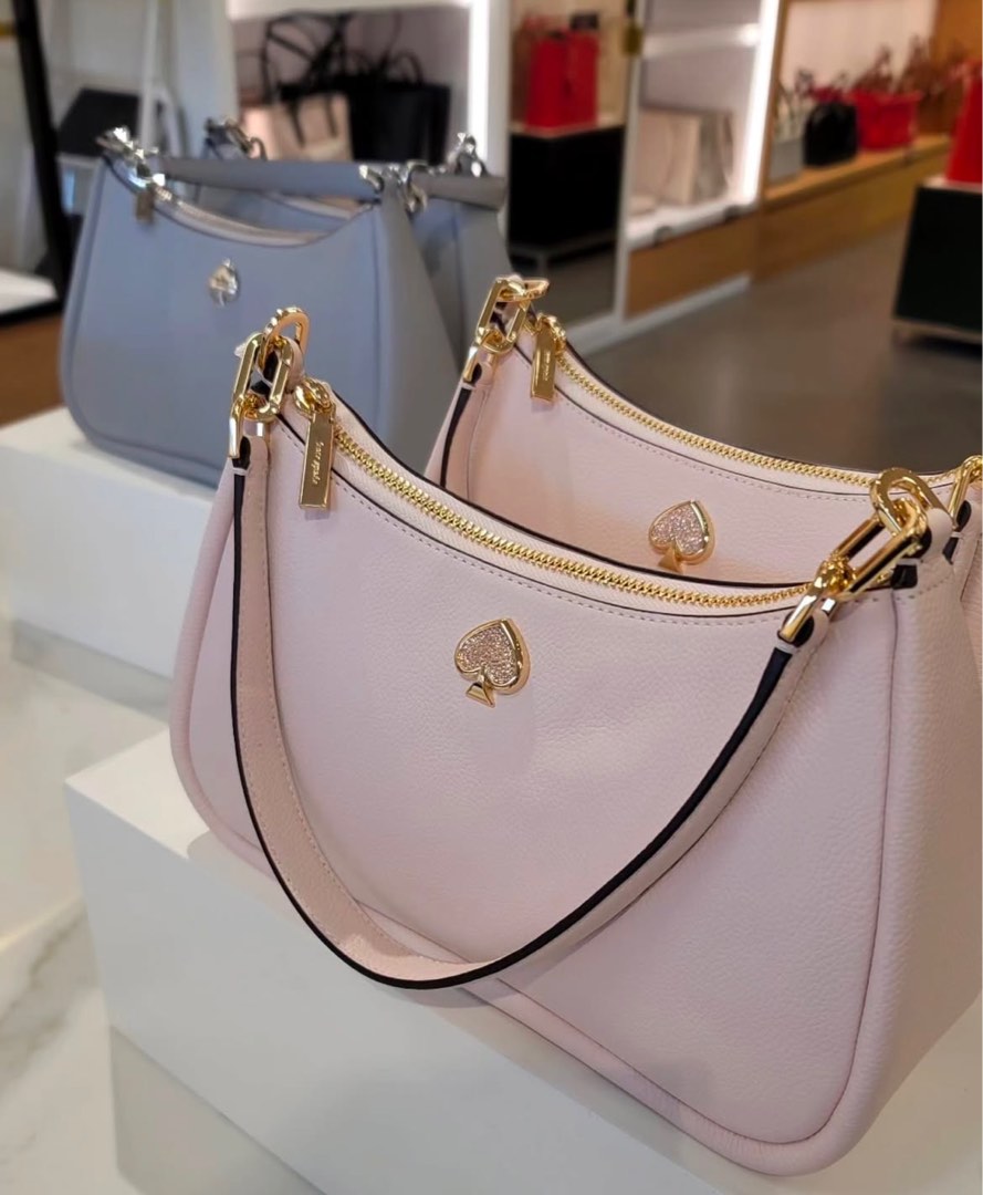 [New Arrival] Kate Spade Kayla Embellished Spade Convertible Shoulder ...