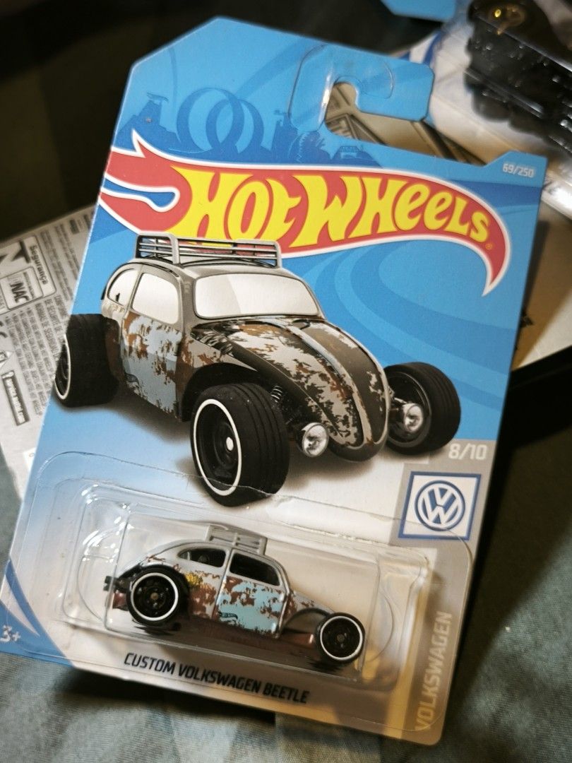 New Custom Volkswagen VW Beetle Rustic Hot Wheels HotWheels Car ...