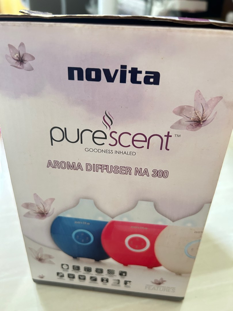 novita pure scent aroma diffuser NA 300, Furniture & Home Living, Home ...