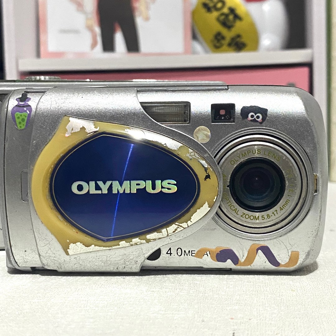Olympus mju 400 digital camera untested cam as is, Photography, Cameras ...