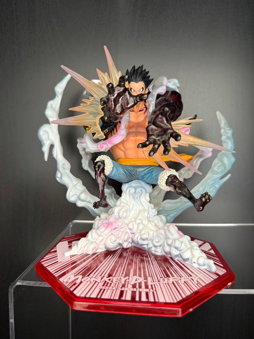 One Piece Figuarts Zero Luffy Gear 4 Boundman figure (BOOTLEG), Hobbies ...