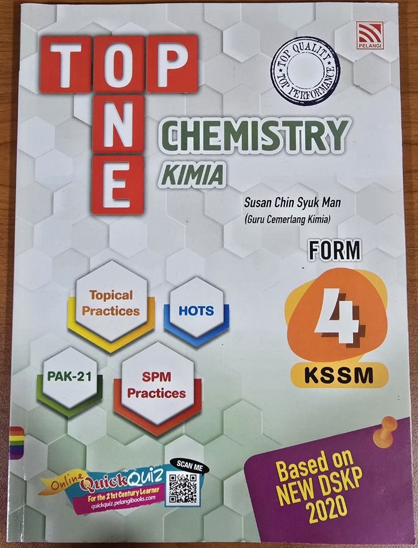Pelangi Top One: Chemistry Form 4 KSSM, Hobbies & Toys, Books ...